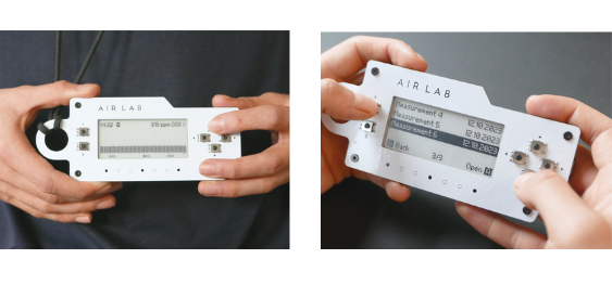 Air Lab - A Portable Open-Source Device for Air Quality Monitoring